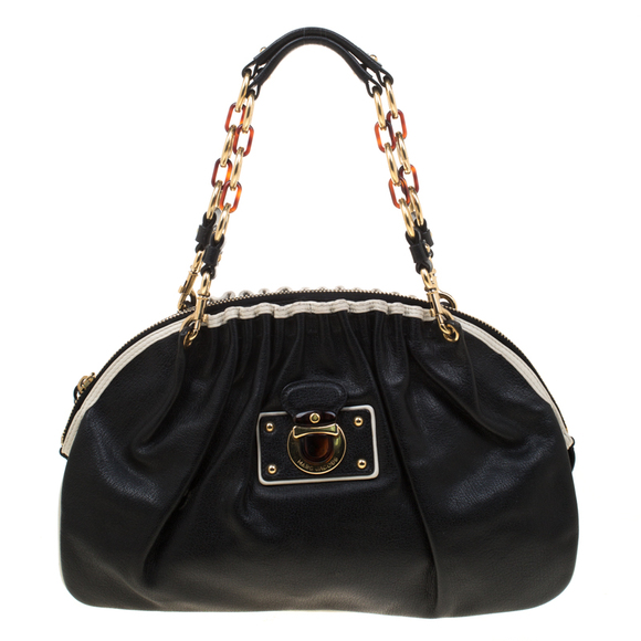 Marc Jacobs | Bags | Marc Jacobs Black Leather Capra Satchel | Poshmark